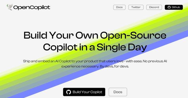 OpenCopilot - Enables developers to easily build and integrate AI Copilots into their products.