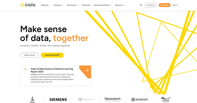 Knime - Analyze Data, Upskill, Scale, No Coding Required