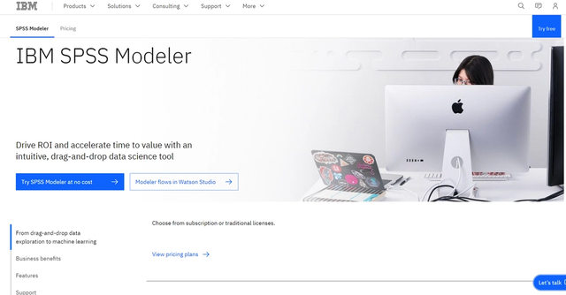 IBM SPSS Modeler - IBM SPSS Modeler provides predictive analytics to help you uncover data ...