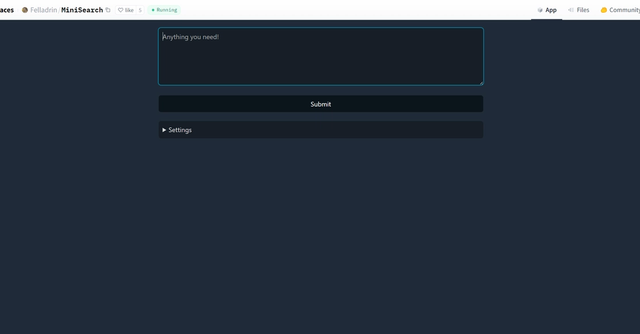 MiniSearch - Discover ML Apps with MiniSearch