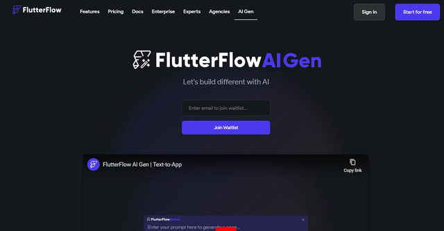 FlutterFlow AI Gen - Your intelligent assistant for app creation in Flutter Flow.