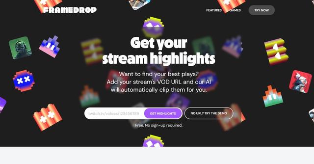 Framedrop Automatically Identifies The Best Moments From Live Streams