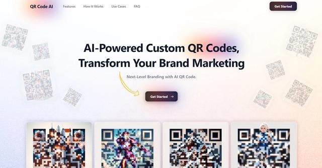 QR Code AI - Custom QR codes that seamlessly integrate with a brand's ...