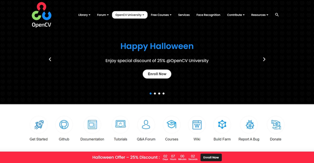 OpenCV - OpenCV provides a real-time optimized Computer Vision library ...