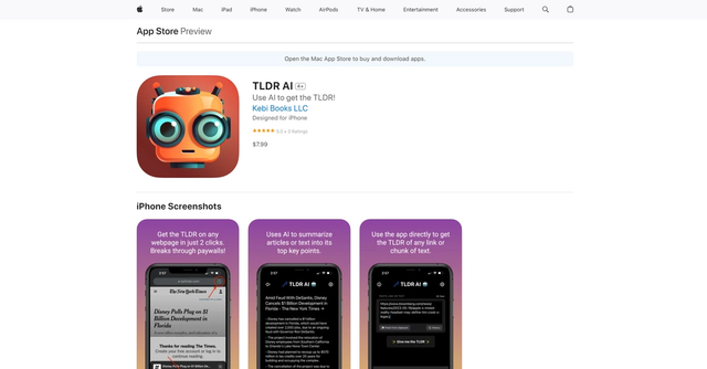 TLDR AI - Your Gateway to Informed AI Tool Choices