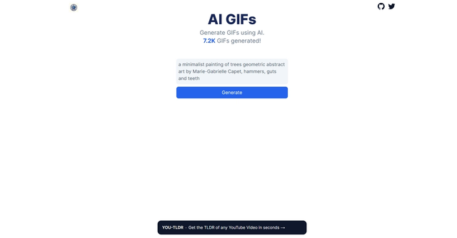 AI GIFs - AI-Powered GIF Generation Tool